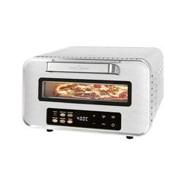 ProfiCook PC-PO 1323 Edelstahl, Pizzaofen edelstahl (geb&uuml;rstet), bis 2.100 Watt, f&uuml;r Pizza &Oslash; 31,5cm, inkl. Pizzaschieber