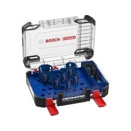Bosch EXPERT Multi Material PC Plus Lochs&auml;gen-Set, &Oslash; 22-68mm, 9-teilig mit Power Change Plus Adapter, Koffer