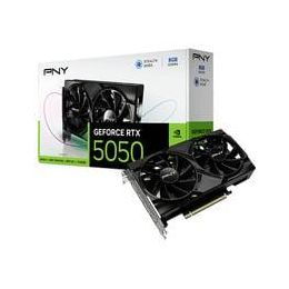 Pny Technologies GeForce RTX 5050 Dual Fan, Grafikkarte DLSS 4, 3x DisplayPort, 1x HDMI 2.1