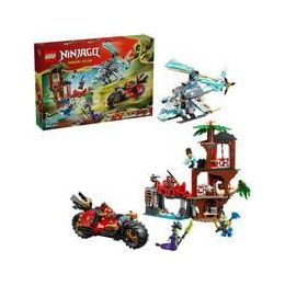 Lego 71857 Ninjago Showdown am Baumhaus mit dem Ninja-Bike, Konstruktionsspielzeug