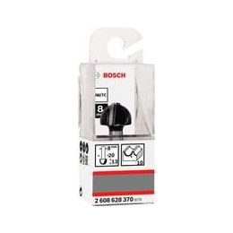Bosch PRO Wood Hohlkehlfr&auml;ser, &Oslash; 20mm, Radius 10mm Schaft &Oslash; 8mm, zweischneidig