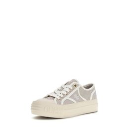 Guess Sneaker 'ISSAH' Damen Gr&ouml;&szlig;e 41 sand / grau