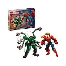 Lego 76338 Marvel Super Heroes Mech-Duell: Spider-Man vs. Doc Ock, Konstruktionsspielzeug