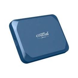 CRUCIAL X10 Portable SSD 2 TB, Externe SSD blau, USB-C 3.2