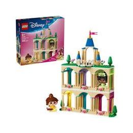 Lego 43291 Disney Princess Die Mini-Prinzessinnen Belle und Tiana mit ihrem Schloss, Konstruktionsspielzeug