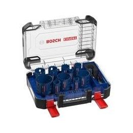 Bosch EXPERT Multi Material PC Plus Lochs&auml;gen-Set, &Oslash; 20-76mm, 14-teilig mit Power Change Plus Adapter, Koffer