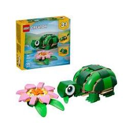 Lego 31377 Creator 3-in-1 Schildkr&ouml;te mit Seerose, Konstruktionsspielzeug