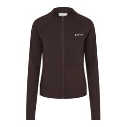 LeGer by Lena Gercke Sweatjacke 'Simone' Damen Gr&ouml;&szlig;e S dunkelbraun