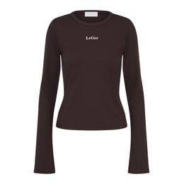 LeGer by Lena Gercke Shirt 'Simone' Damen Gr&ouml;&szlig;e XL dunkelbraun