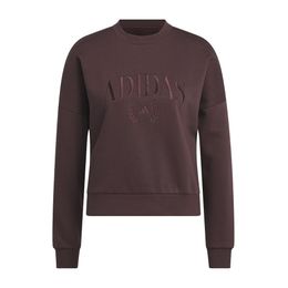 adidas Sportswear Sportsweatshirt 'Cozy Holiday' Damen Gr&ouml;&szlig;e XXXS/XXS schoko