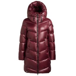 Khujo Wintermantel 'Adriana' Damen Gr&ouml;&szlig;e S dunkelrot