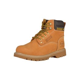 Dockers by Gerli Lace-Up Boots '23DA104' male size 48 Camel / Light brown / Yellow / Black