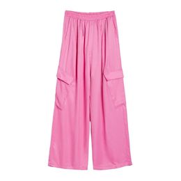 Bershka Cargo Pants female Pink size L