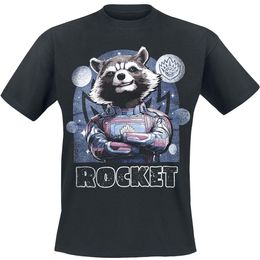 GUARDIANS OF THE GALAXY Vol. 3 - Rocket T-Shirt schwarz in S PIM 500987