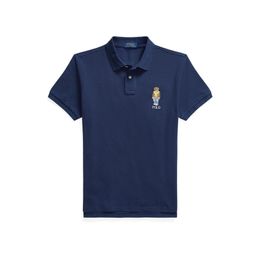 Polo Ralph Lauren Poloshirt Herren Gr&ouml;&szlig;e S navy / hellblau / cappuccino / gelb