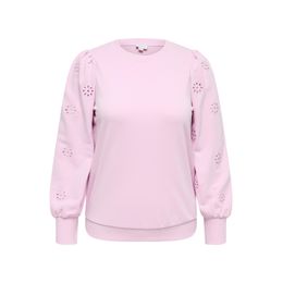 Only Carmakoma Sweatshirt 'CARFEMME' Damen Gr&ouml;&szlig;e 6XL rosa