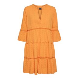 V&eacute;ro Moda Vero Moda Tunika 'DICTHE' Damen Gr&ouml;&szlig;e 34 orange Winterkleid