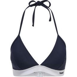 Hummel Bikinitop 'Kaya' Damen Gr&ouml;&szlig;e 80 navy / wei&szlig;