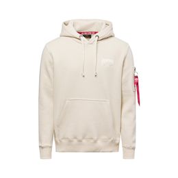 Alpha Industries Sweatshirt Herren Gr&ouml;&szlig;e L beige / indigo