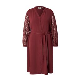 Only Carmakoma Kleid 'CARKAMMY' Damen Gr&ouml;&szlig;e 44 purpur Winterkleid