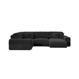 S-STYLE Wohnlandschaft XXL Mollis grau Ma&szlig;e (cm): B: 316 H: 77 Sofas > Sofas nach Material > Stoffsofas &raquo; Sofa DE