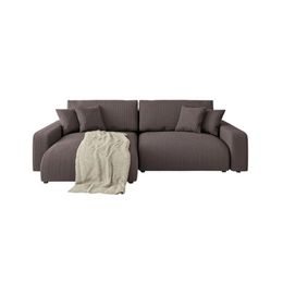 S-STYLE Ecksofa Emma braun Ma&szlig;e (cm): B: 234 H: 78 Sofas > Sofas nach Material > Stoffsofas &raquo; Sofa DE