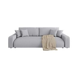 S-STYLE Einzelsofa Emma grau Ma&szlig;e (cm): B: 234 H: 78 Sofas > Sofas nach Material > Stoffsofas &raquo; Sofa DE