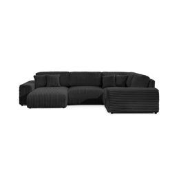 S-STYLE Wohnlandschaft XXL Mollis grau Ma&szlig;e (cm): B: 316 H: 77 Sofas > Sofas nach Material > Stoffsofas &raquo; Sofa DE