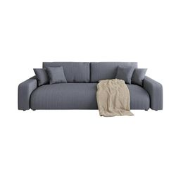 S-STYLE Einzelsofa Emma grau Ma&szlig;e (cm): B: 234 H: 78 Sofas > Sofas nach Material > Stoffsofas &raquo; Sofa DE