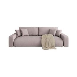 S-STYLE Einzelsofa Emma rosa/pink Ma&szlig;e (cm): B: 234 H: 78 Sofas > Sofas nach Material > Stoffsofas &raquo; Sofa DE