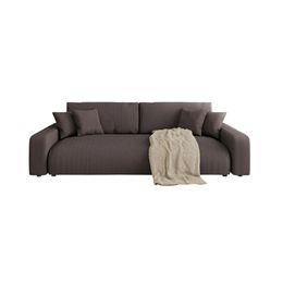 S-STYLE Einzelsofa Emma braun Ma&szlig;e (cm): B: 234 H: 78 Sofas > Sofas nach Material > Stoffsofas &raquo; Sofa DE