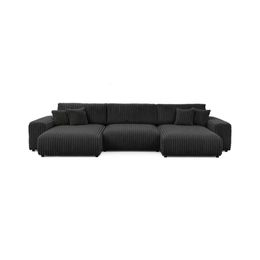 S-STYLE Wohnlandschaft Mollis grau Ma&szlig;e (cm): B: 350 H: 77 Sofas > Sofas nach Material > Stoffsofas &raquo; Sofa DE
