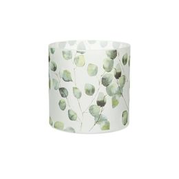 HOME STORY Windlicht wei&szlig; Glas Ma&szlig;e (cm): H: 15 &Oslash;: 15.0 &raquo; M&ouml;bel Kraft