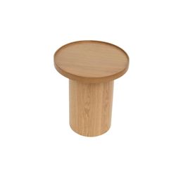 M&ouml;bel Kraft Couchtisch holzfarben Ma&szlig;e (cm): H: 45 &Oslash;: 40.0 &raquo; M&ouml;bel Kraft