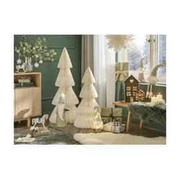 HOME STORY Wabentannenbaum creme Papier Ma&szlig;e (cm): H: 120 &raquo; M&ouml;bel Kraft