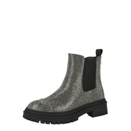 Steve Madden Chelsea Boots 'Moonlit' Damen Gr&ouml;&szlig;e 40 schwarz / silber Winterschuhe