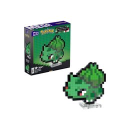 Mattel HTH75 - Mega - Pok&eacute;mon - Bisasam Pixel Art Bauset, 374 Teile