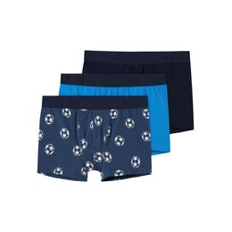 name it Boxershorts Jungen Gr&ouml;&szlig;e 122/128 navy / royalblau / schwarz / wei&szlig;