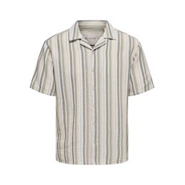 Only & Sons Only & Sons Hemd 'Trev' Herren Gr&ouml;&szlig;e XXL creme / kitt / khaki / oliv