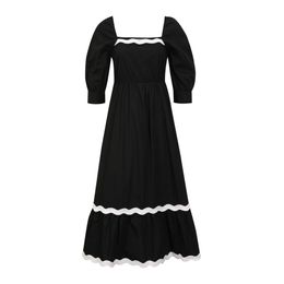 Guido Maria Kretschmer Women Kleid 'Duffy' Damen Gr&ouml;&szlig;e 40 elfenbein / schwarz Winterkleid