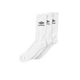 Umbro Socken Herren Gr&ouml;&szlig;e 43/46 schwarz / wei&szlig;