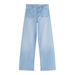 Bershka Jeans Damen Gr&ouml;&szlig;e 32/34 blue denim