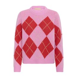 Culture Pullover 'CUHarlekin Katrina' Damen Gr&ouml;&szlig;e XS fuchsia / rot