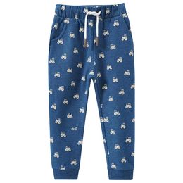 Topomini Baby Jogginghose mit Trecker-Print