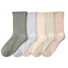 Gina Benotti 5 Paar Damen Socken mit Bio-Baumwolle