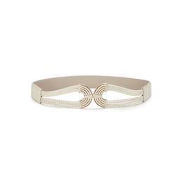 Lascana Tailleng&uuml;rtel 'Stretchg&uuml;rtel' beige Gr. 105 f&uuml;r Damen