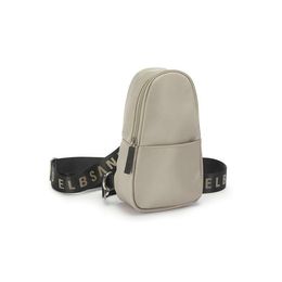 ELBSAND Umh&auml;ngetasche 'kleiner Rucksack' beige Gr. f&uuml;r Damen. Mit Logoschriftzug