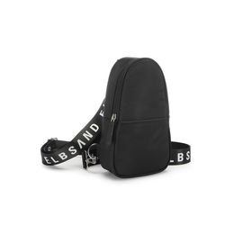 ELBSAND Umh&auml;ngetasche 'kleiner Rucksack' schwarz Gr. f&uuml;r Damen. Mit Logoschriftzug