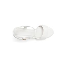 Lascana High-Heel-Sandalette 'Sommerschuh, offener Schuh, Sandale, Sandalette, Riemchensandalette' wei&szlig; Gr. 40 f&uuml;r Damen