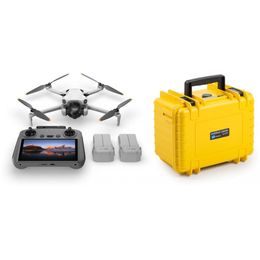 DJI Mini 4 Pro Fly More Combo (DJI RC 2) + B&W Case Typ 2000 gelb - Dealpreis